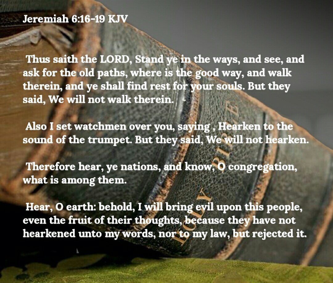 Jeremiah 16 Kjv