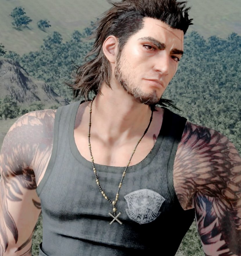 Gladiolus Amicitia On Twitter He Likes To Pose Ffxv