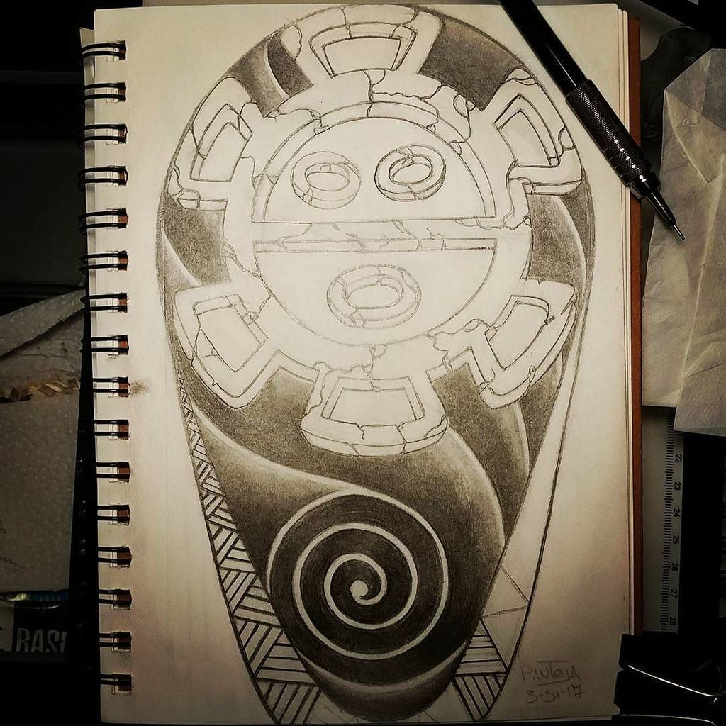 Taino Sun Drawing