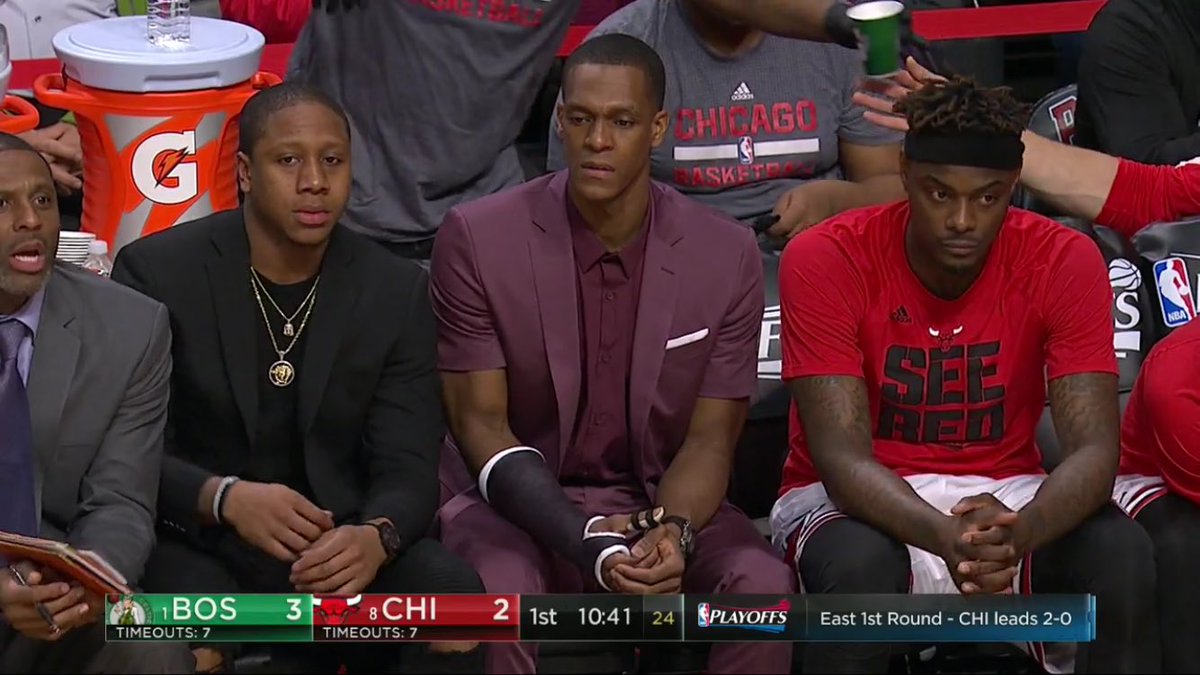 BBNBA: Rondo Tries to Pull a Grayson Allen from the Bench