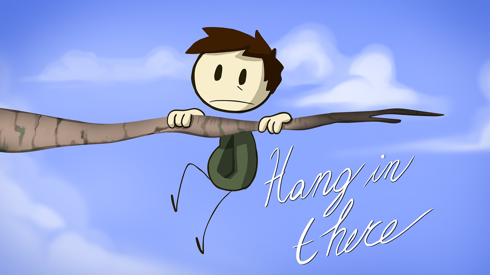 Hang In There Wallpaper