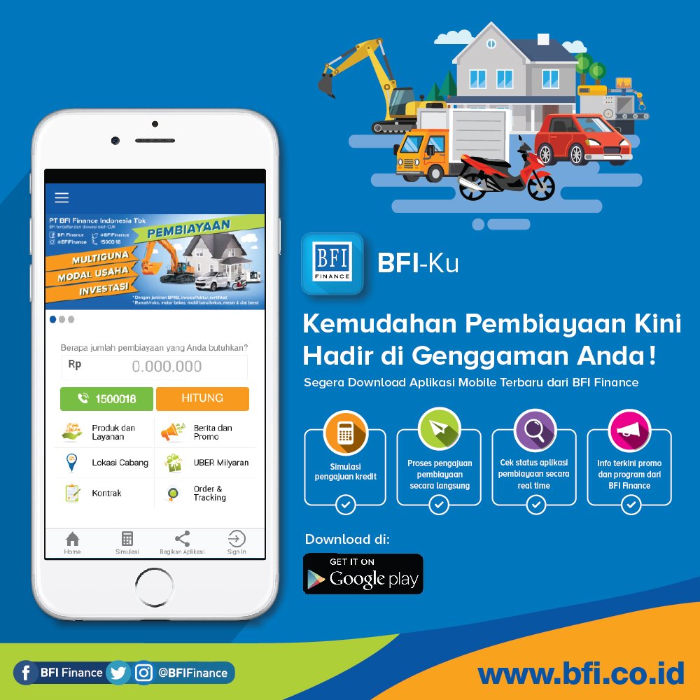 Pembiayaan Mesin Usaha PT.BFI FINANCE INDONESIA,Tbk | KASKUS