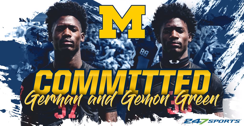 2018 3* CB German Green commits to Michigan : r/CFB