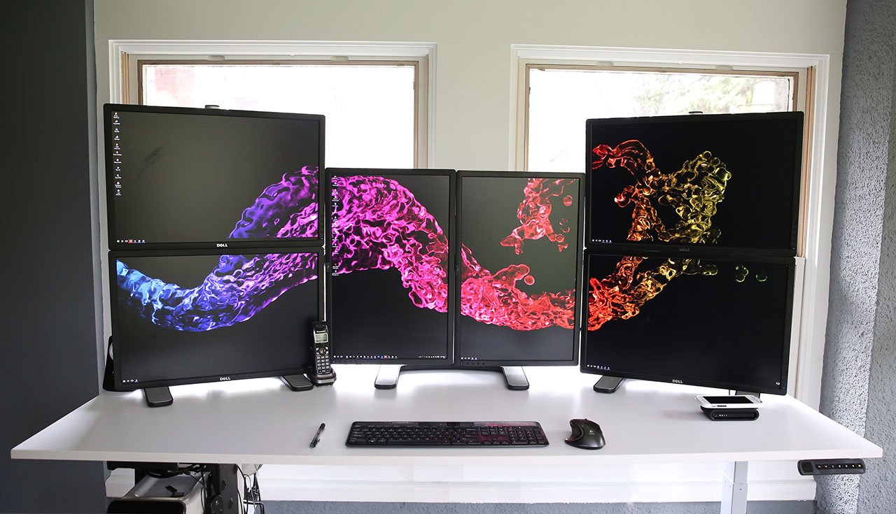 Graphic Designer Computer Setup