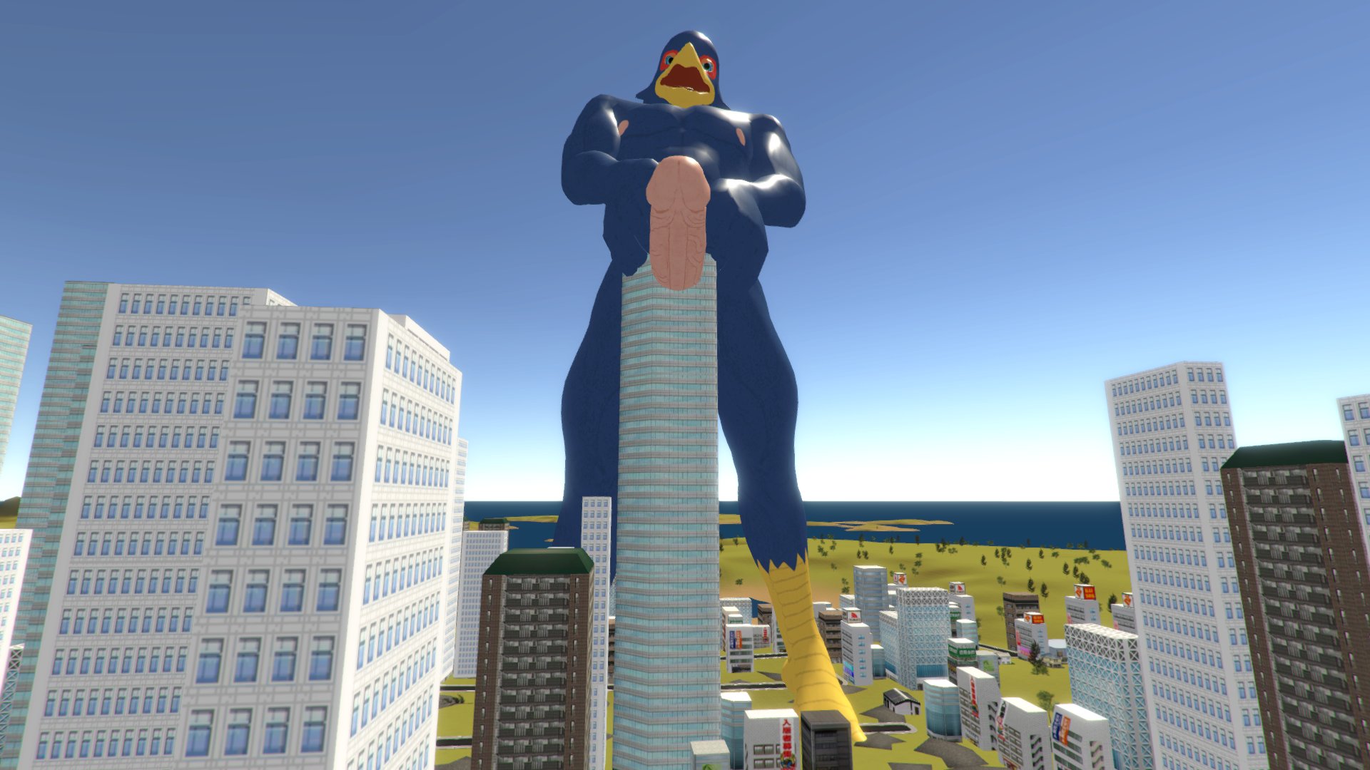 Minecraft Empire State Building With King Kong