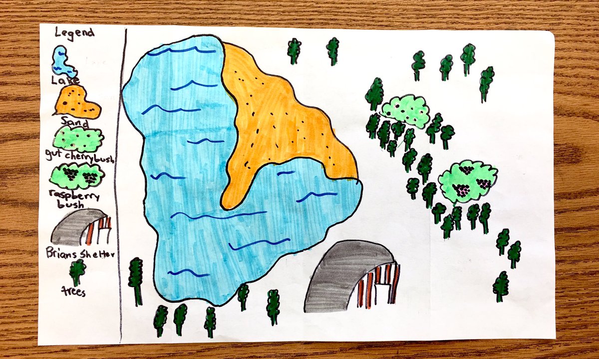 Hatchet The Book Drawings