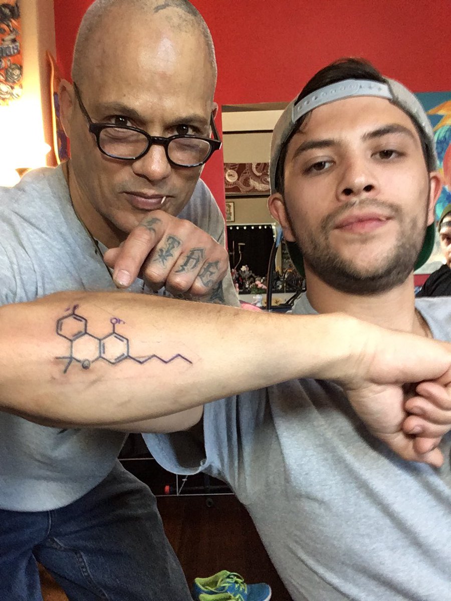 Thc Structure Tattoo