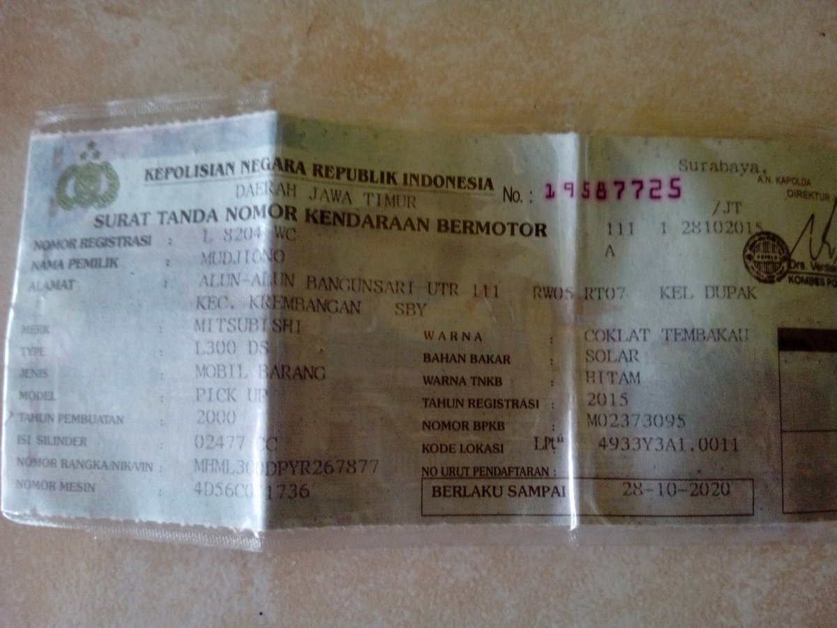 Stnk Mobil Solar Online Here | www.oceanproperty.co.th