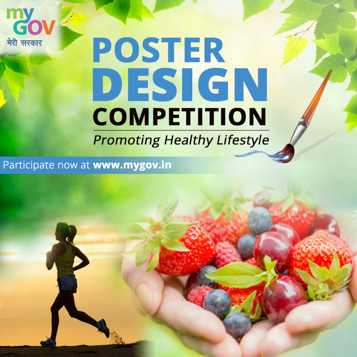 Healthy Lifestyle Poster Making