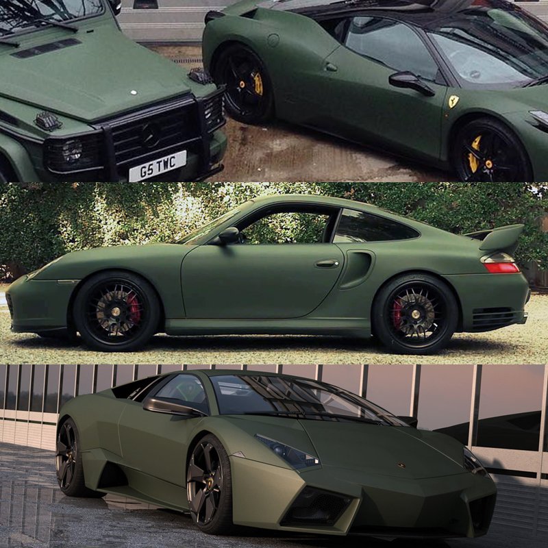 Ferrari 458 Matte Green