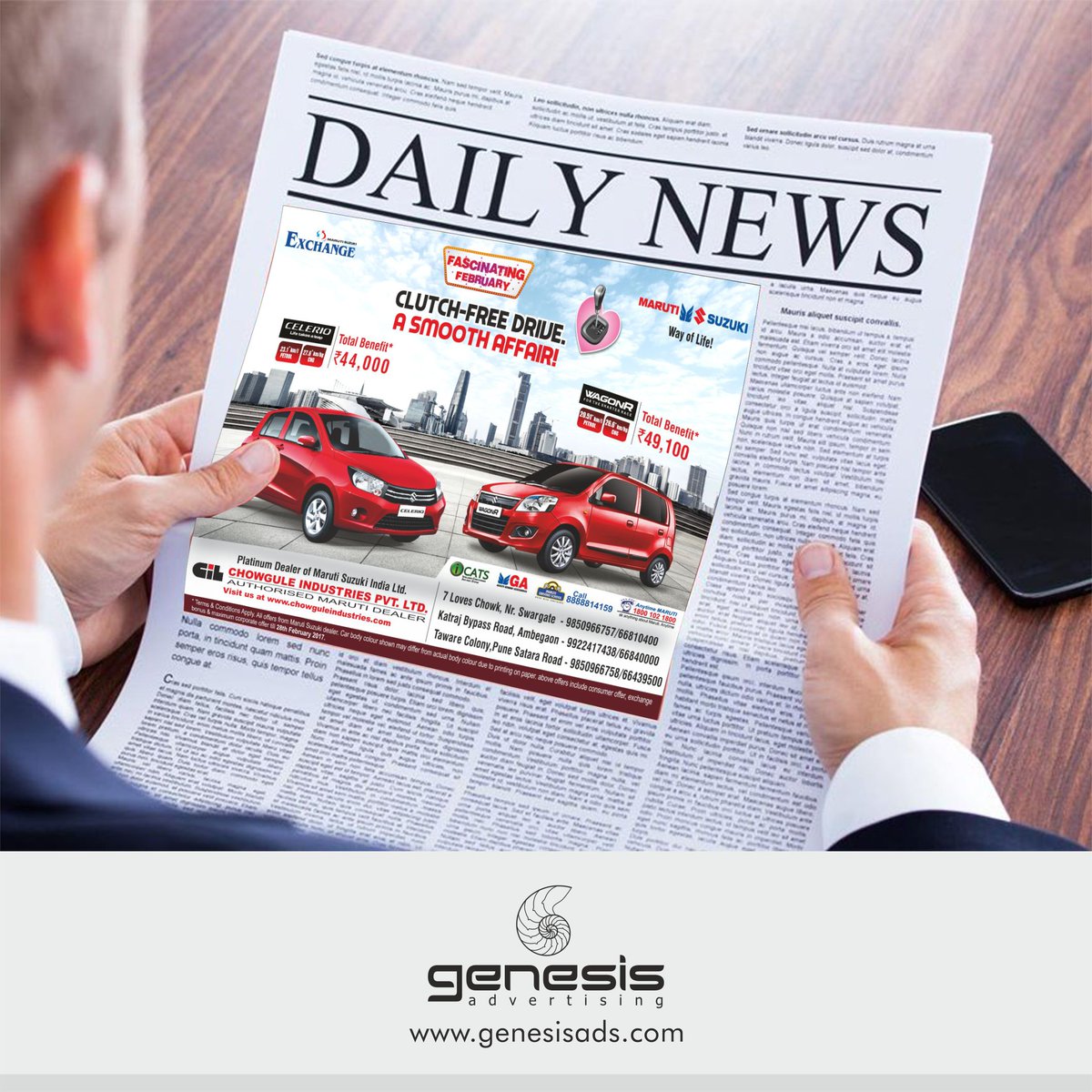 Creative Newspaper Ads