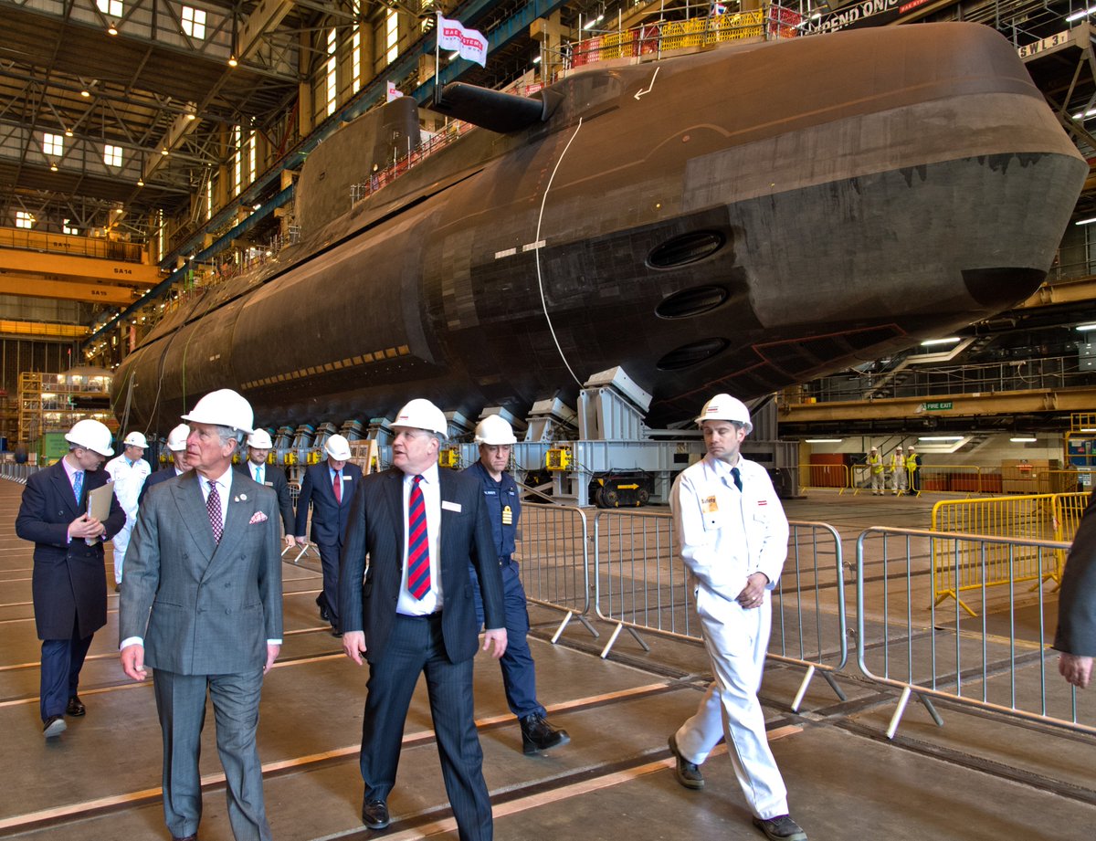 Prince Charles has visited BAE Systems Submarines site in Barrow in ... Prince Charles has visited BAE Systems Submarines site in Barrow in ...