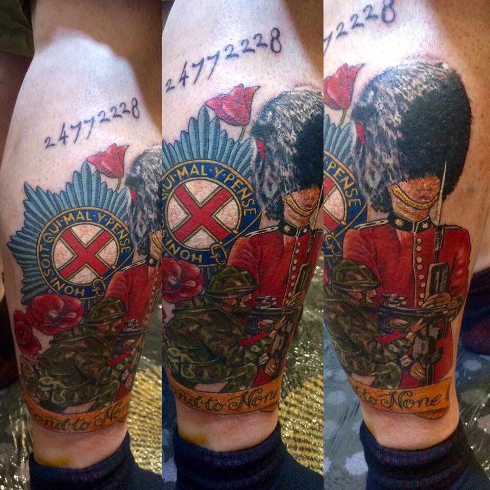 British Army Regiment Tattoos