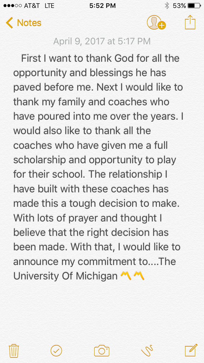 2018 3* RB Christian Turner commits to Michigan : r/CFB
