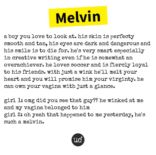 Melvin Name