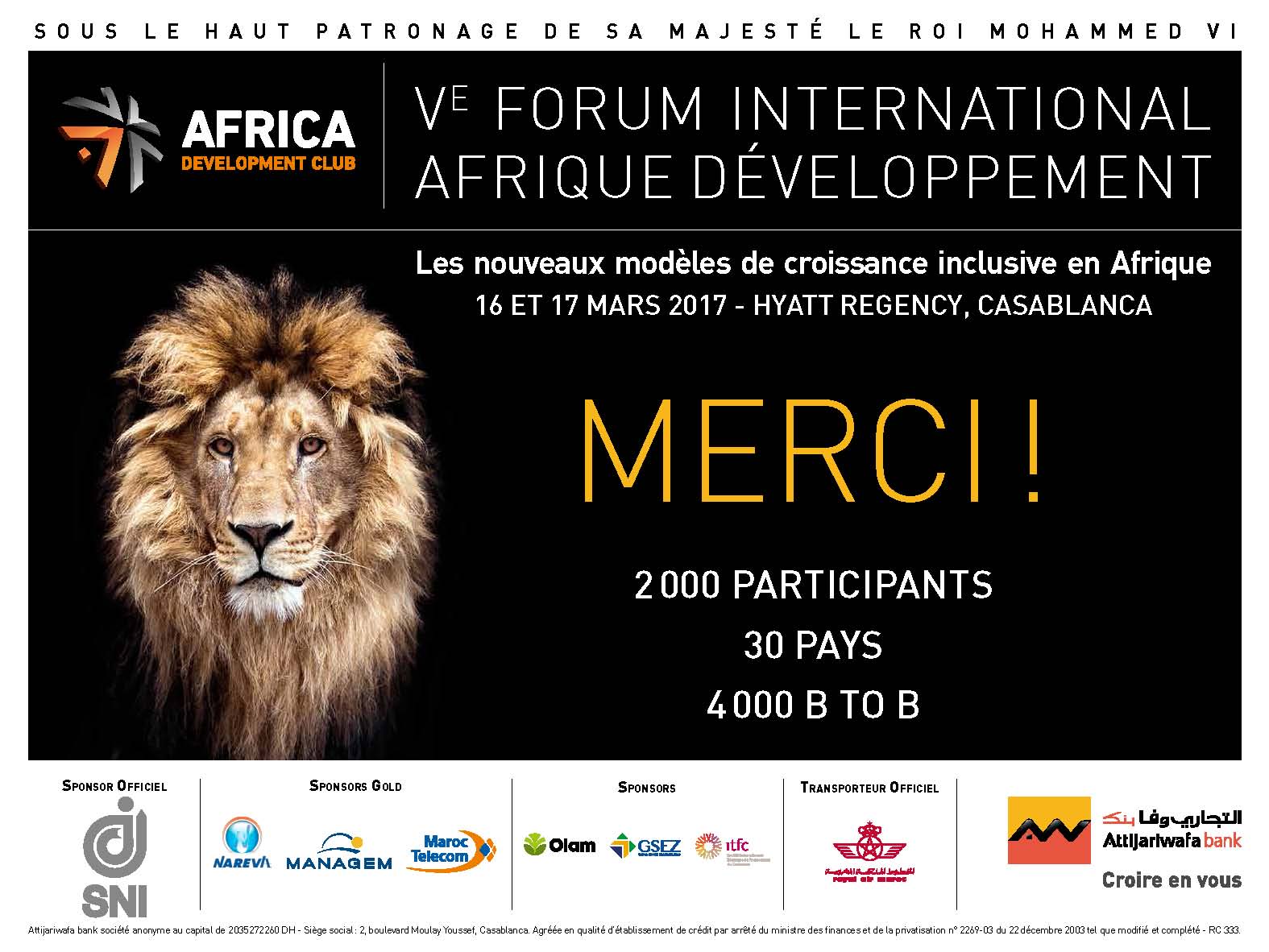 Club Afrique Dev on Twitter: "Thank you #FIAD2017…