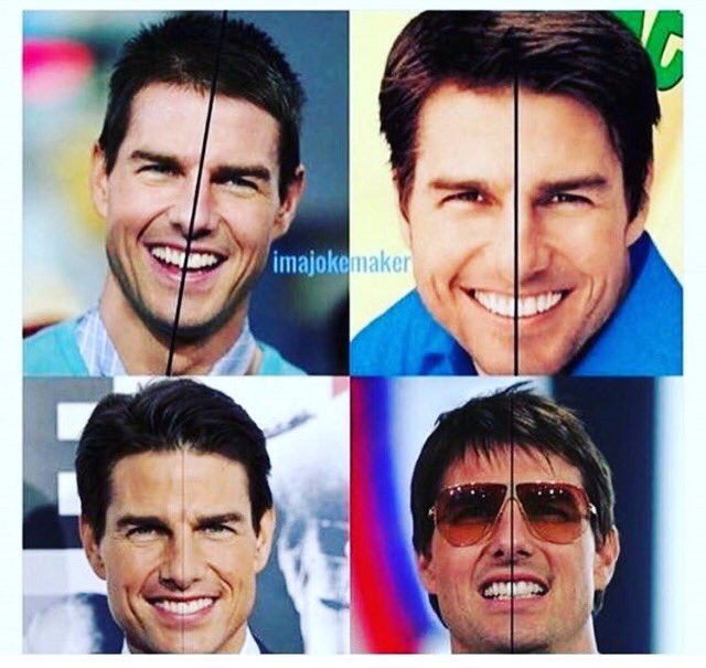 Tom Cruises Middle Tooth