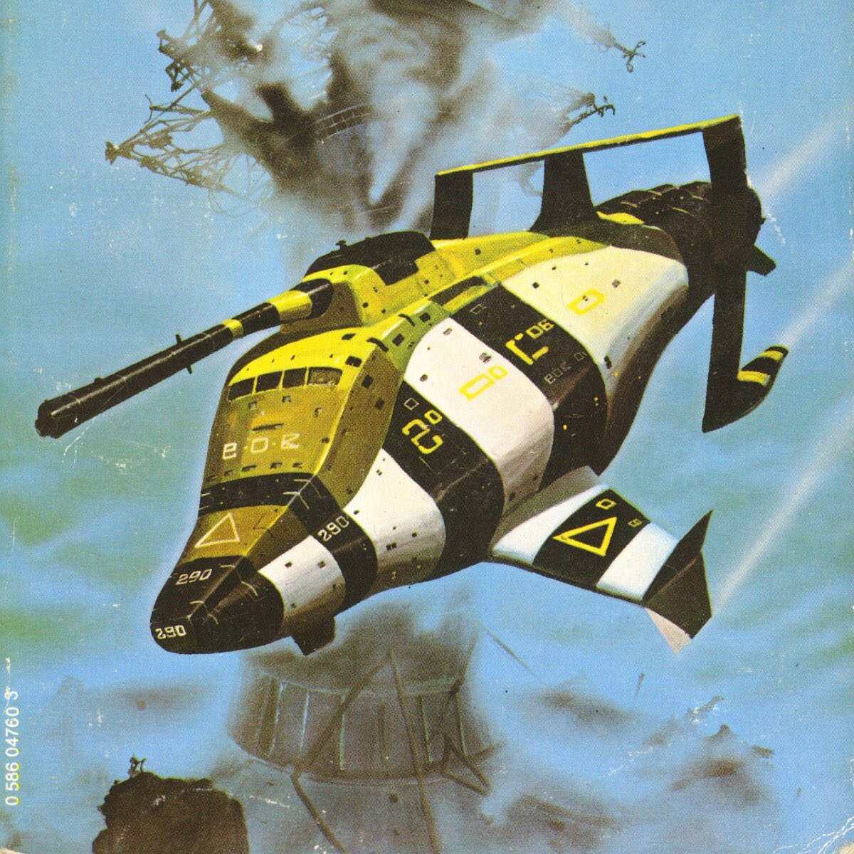 Chris Foss Spacecraft Model