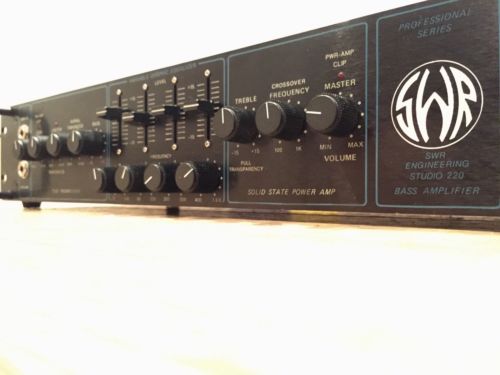 Swr engineering studio 220 bass amplifier