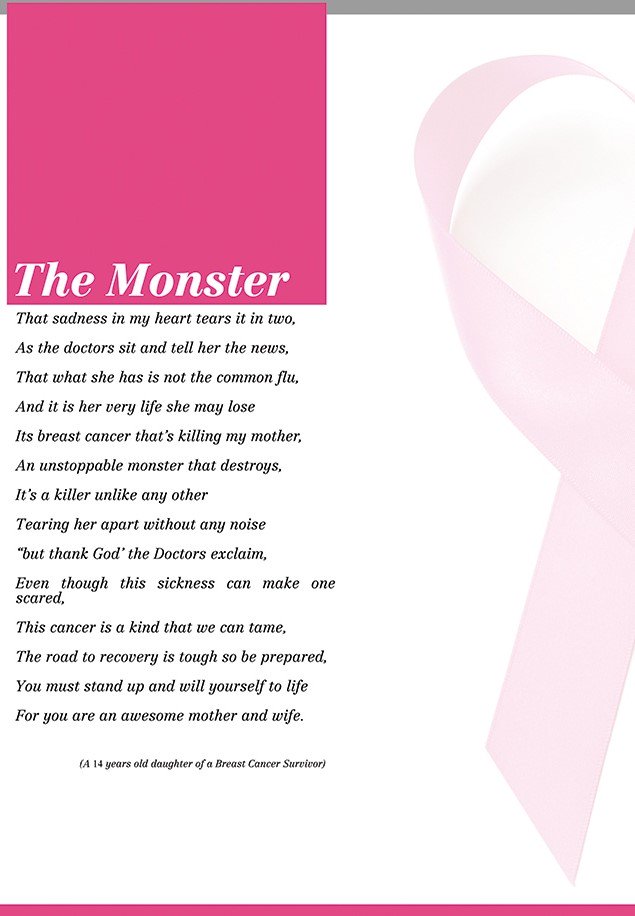 Cancer Remembrance Poems 11 Inspirational Breast Cancer Quotes