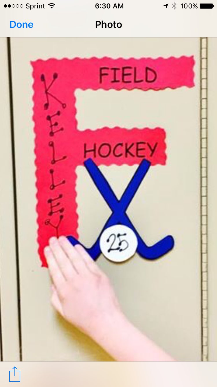 Field Hockey Decorations