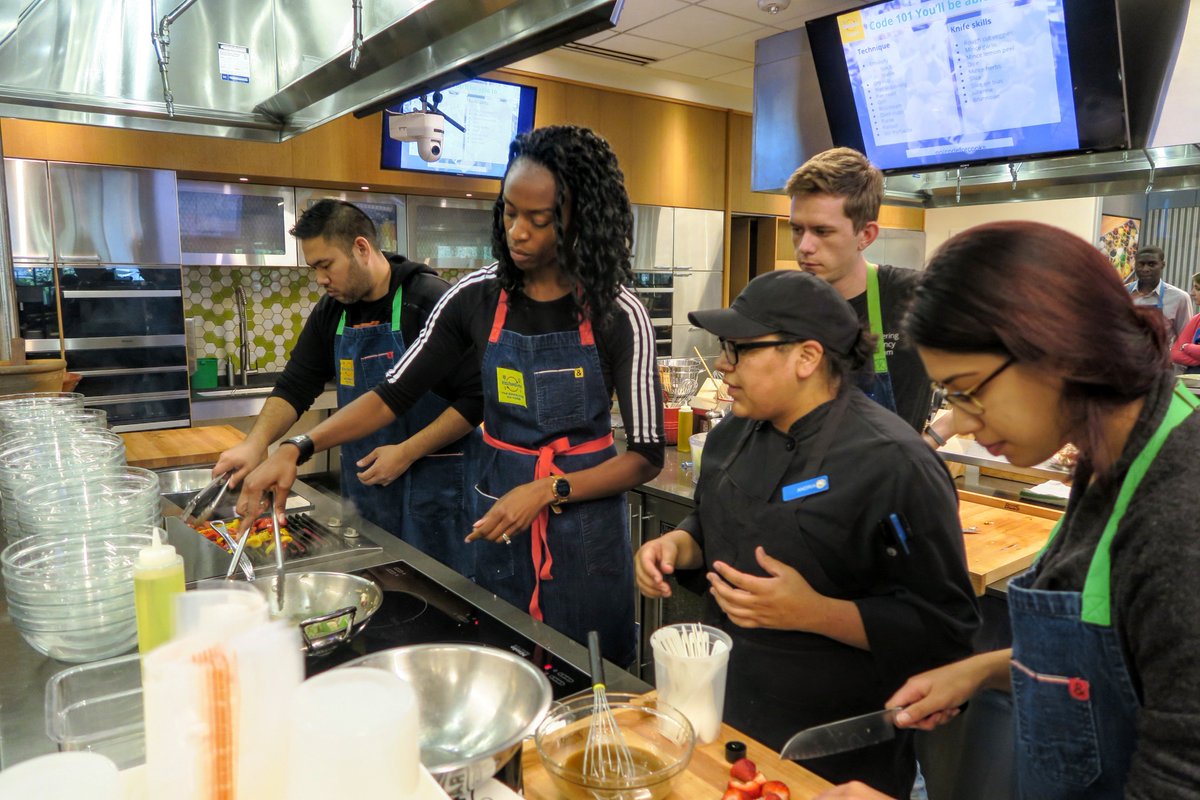 Step inside our teaching kitchens where Googlers take classes on ...