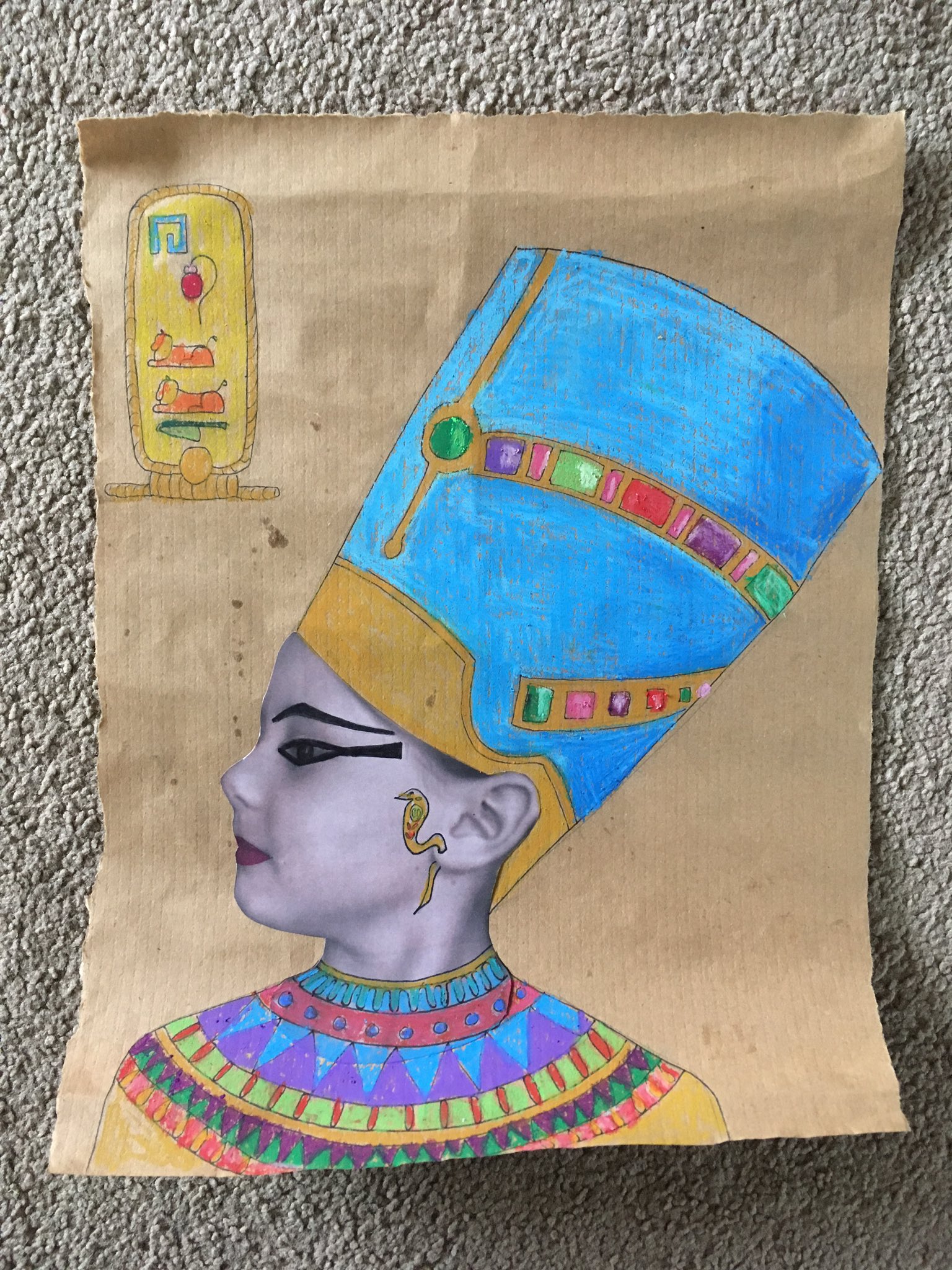 Ancient Egyptian Pharaohs Portraits