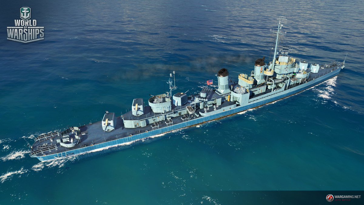 USS Kidd Spotted! – WoWS – The Armored Patrol