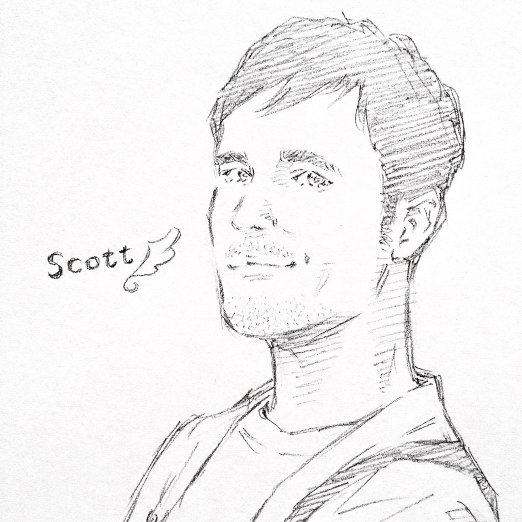 「スコット&リバース最新アルバム『ニマイメ』収録「変わらぬ想いwith miwa」。3人の幼少エピソードが鉛筆画でMVにイ」窪之内 Eisaku 英策の漫画