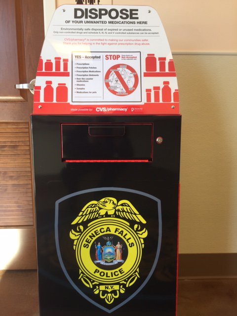 Seneca Falls unveils drug collection box for unwanted meds ...
