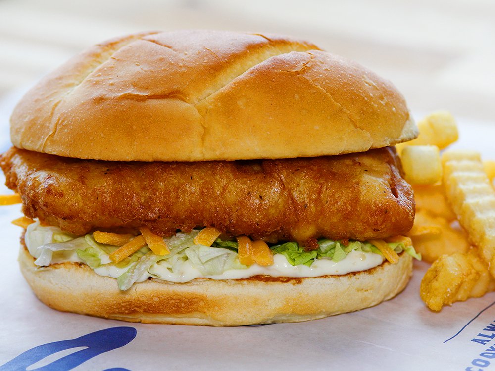 Our crispy, golden North Atlantic Cod is wild caught and cooked to ...