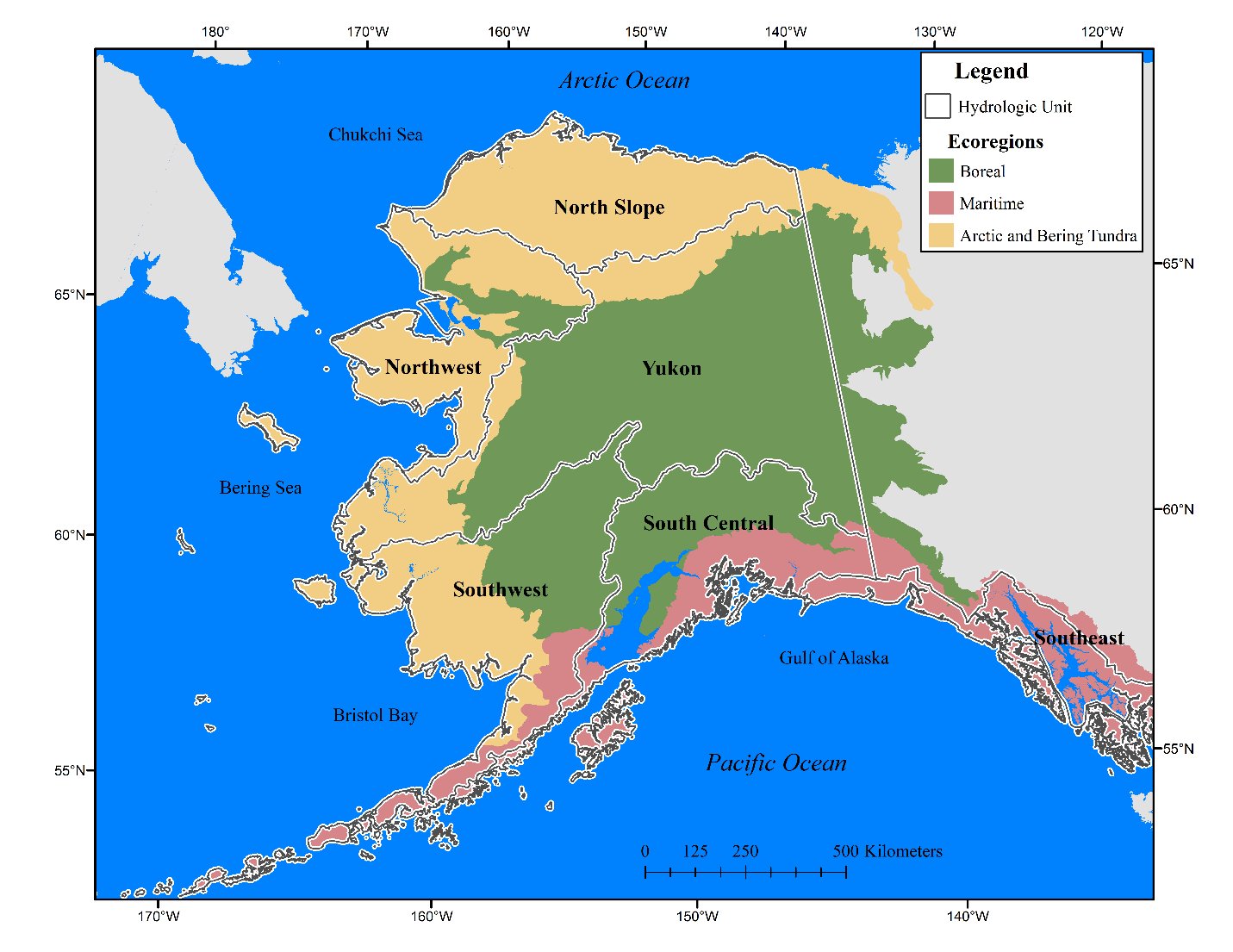 Freshwater Ecosystems Map
