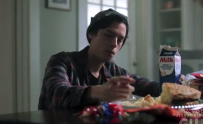 Jughead Jones Eating