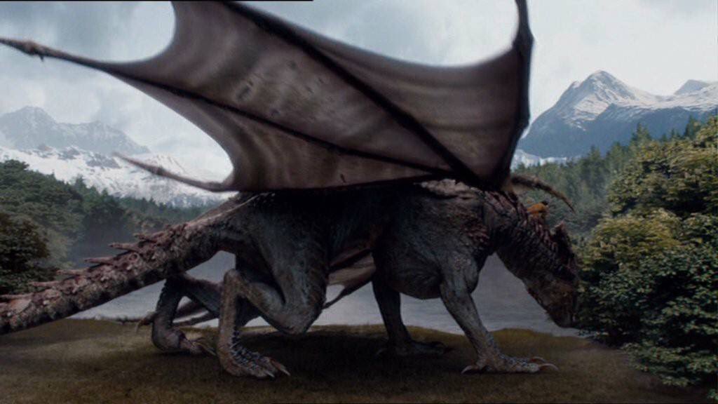 Merlin Dragon Flying