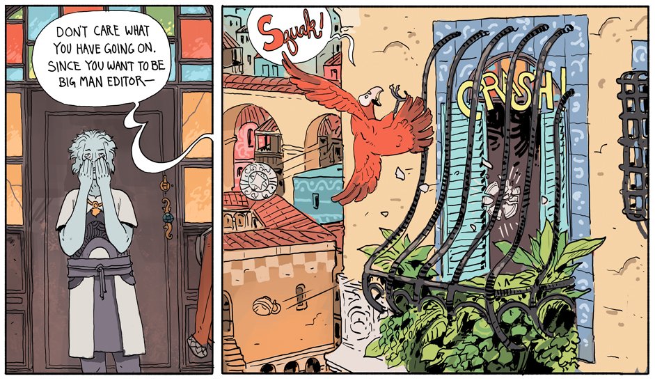 「In progress of an architectural fantasy illustration i'm wor」Jack T ...