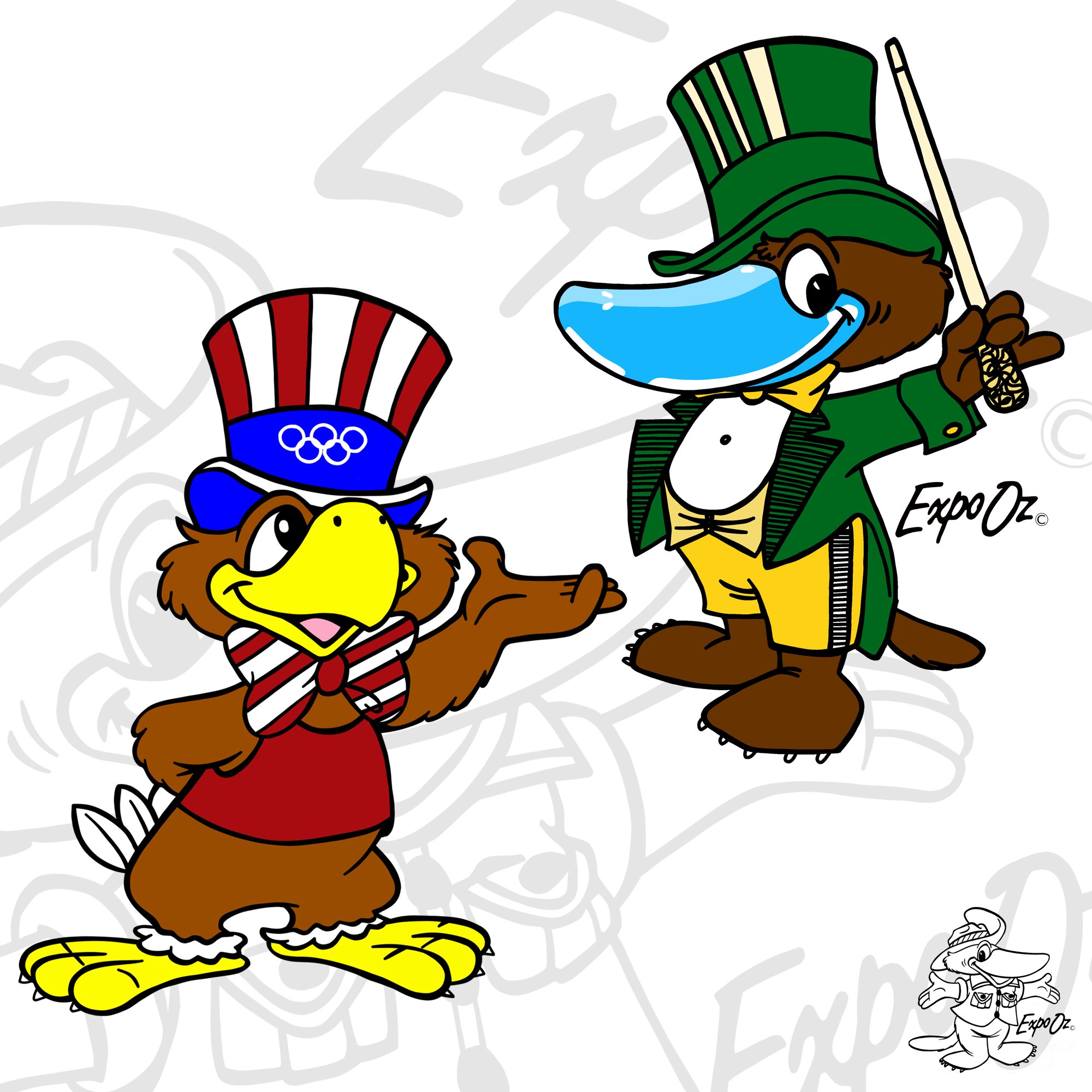Sam The Eagle Olympics