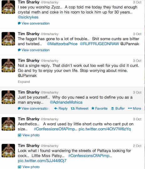 Tim Sharky Zyzz Conic