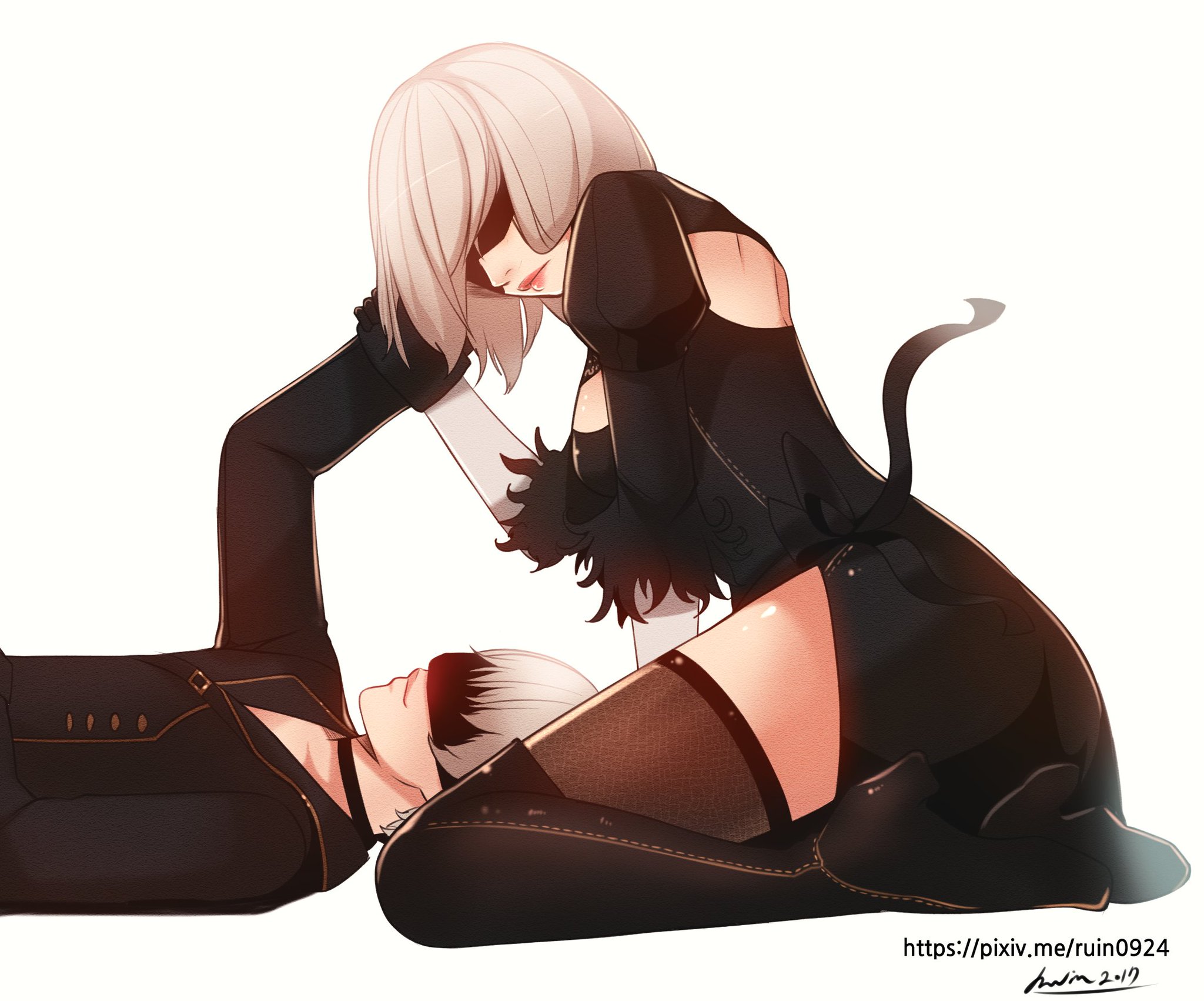 Ant on Twitter: "2B 9S (1/2), by @RudeRuin: https://t.co/jDQ68Tcb4B https://t.co/bHYPczjZZ7 ...