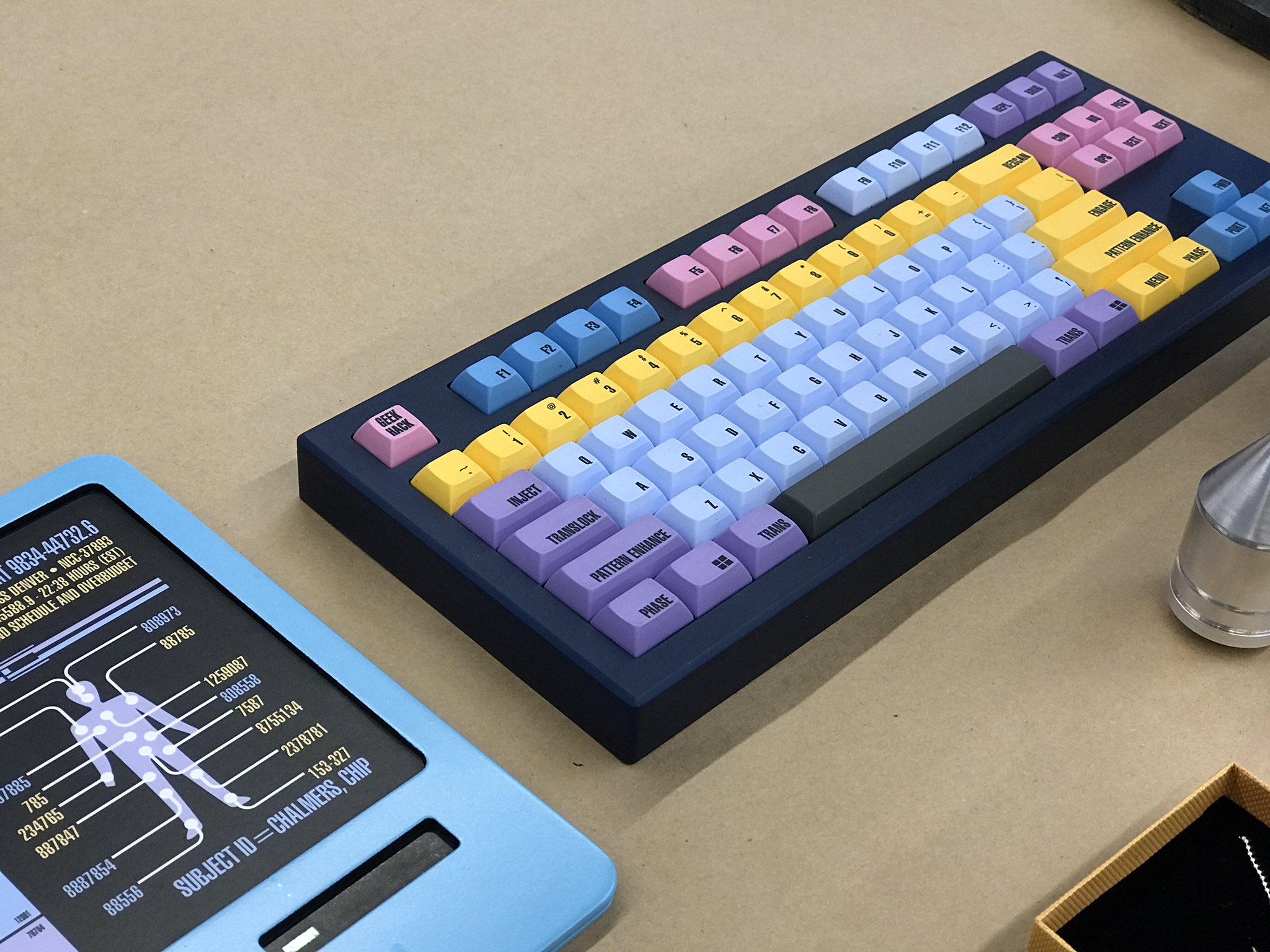 Limited Run LCARS-inspired Custom Keyboard Keycap Set RPF, 51% OFF