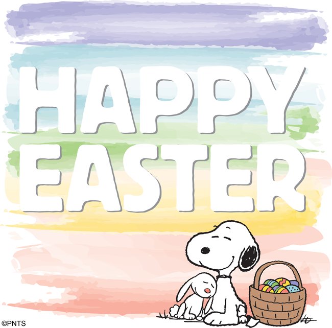 Happy Easter Snoopy