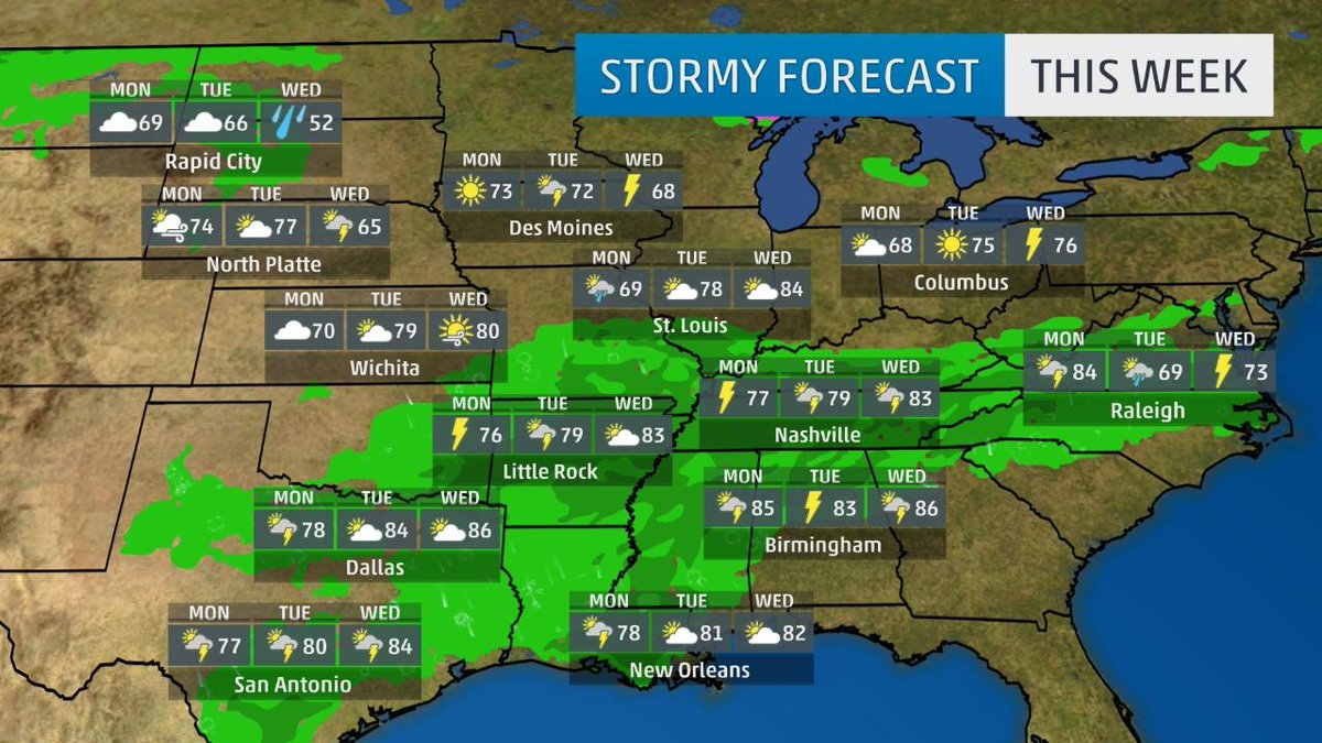 Here are 4 things to watch in this week's weather: | The Weather ...