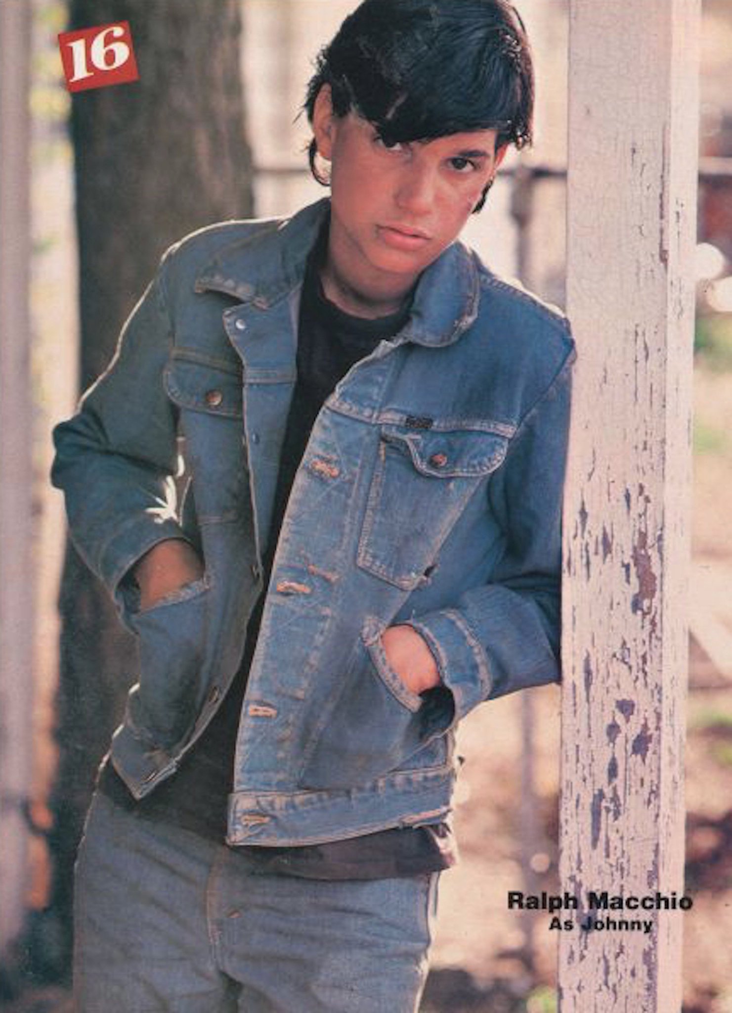 The Outsiders House On Twitter 16 Magazine 1983 ralphmacchio As the-outsiders-house-on-twitter-16-magazine-1983-ralphmacchio-as