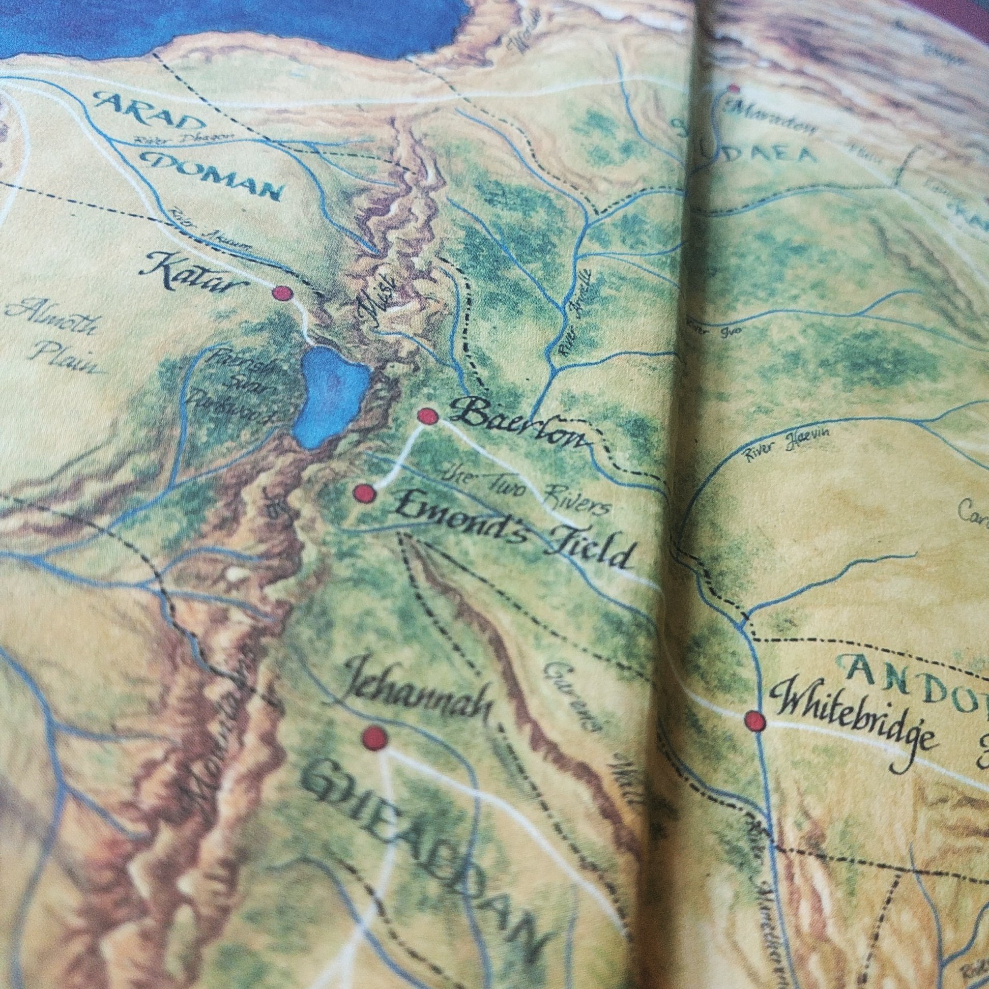 Wheel Of Time Map Two Rivers Garrett Carr