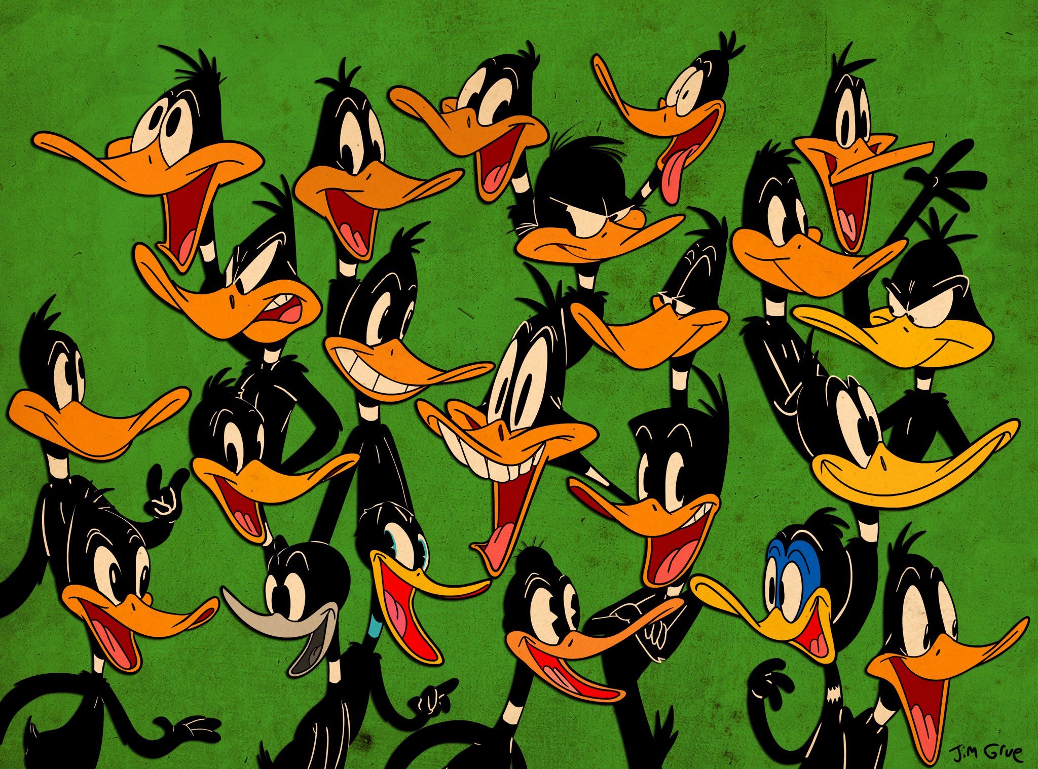 Evolution Of Daffy Duck