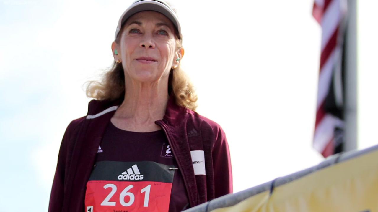 The first female Boston Marathon runner competed again for 50th ...