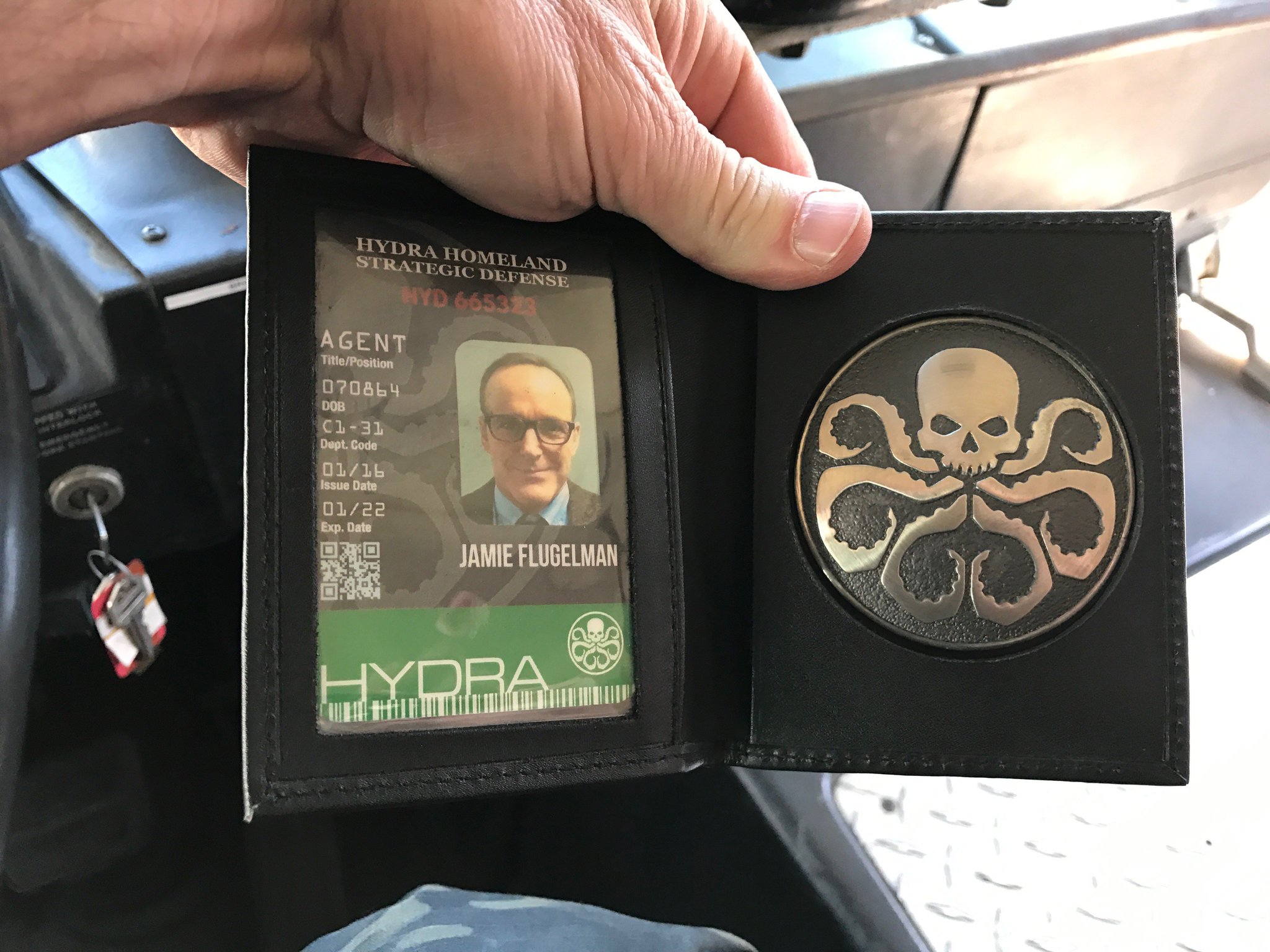 Limited Run - •ORDER BY 5/12• HYDRA ID Card • As Seen in the Framework ...