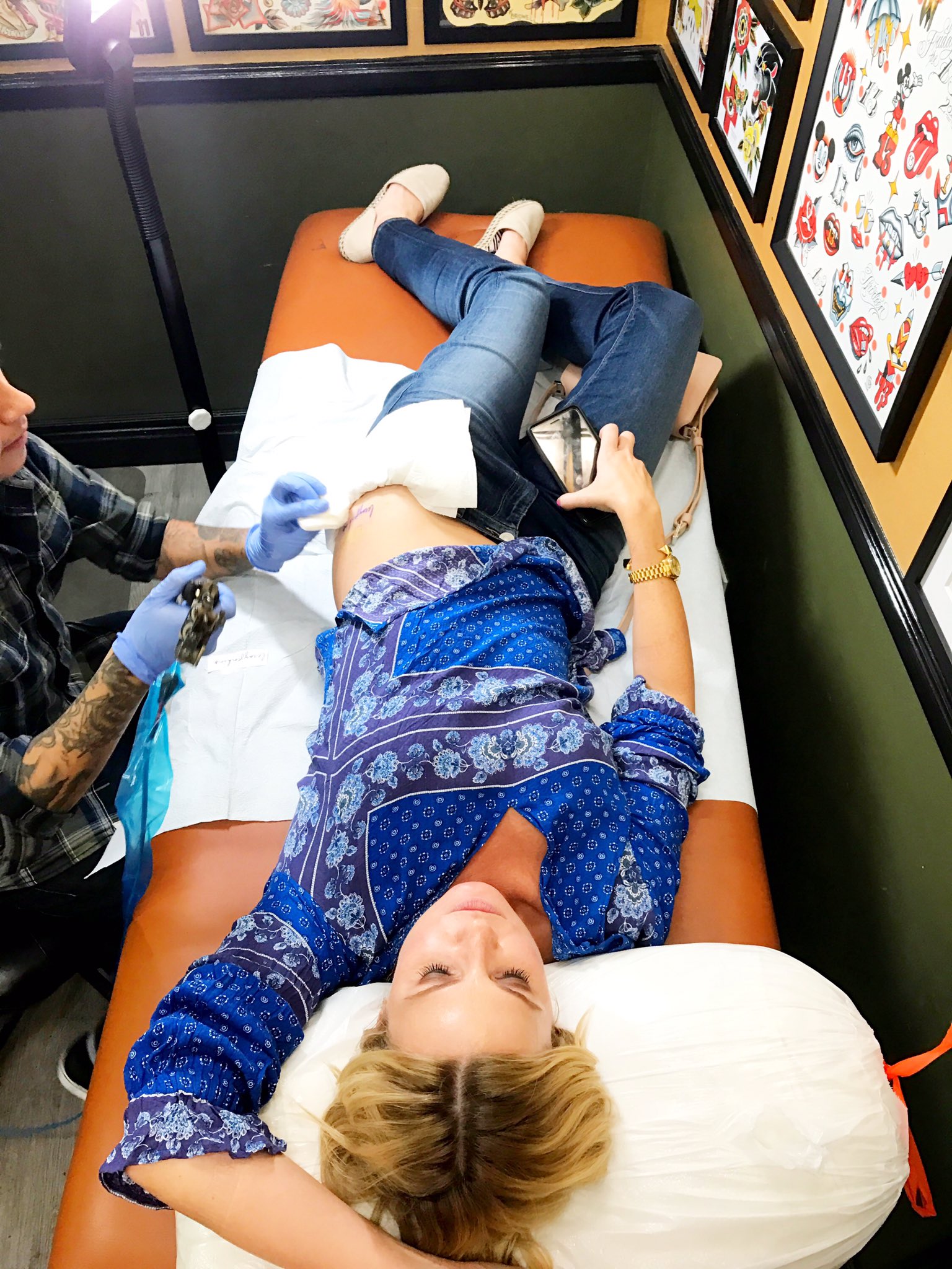 Michelle Beadle Tattoo