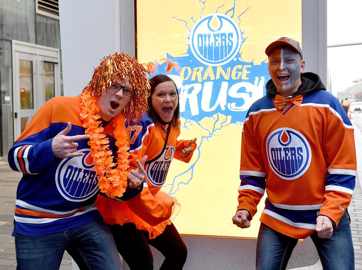 Thank you to all the amazing Oilers fans who converged on RogersPlace ...