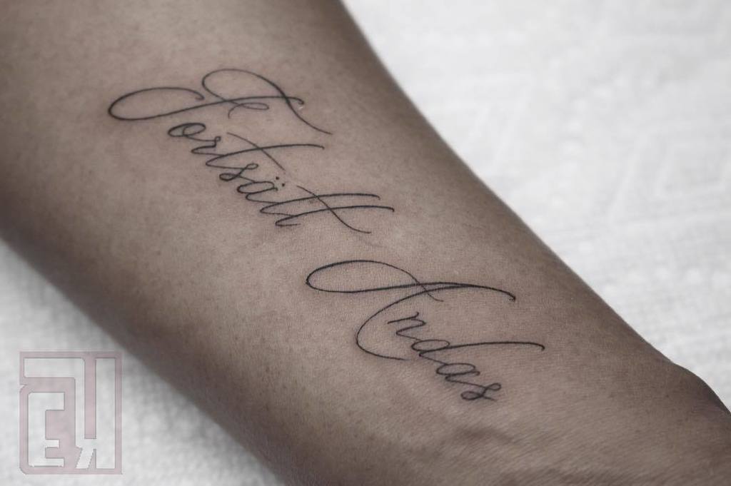 Script Writing Tattoos Ideas