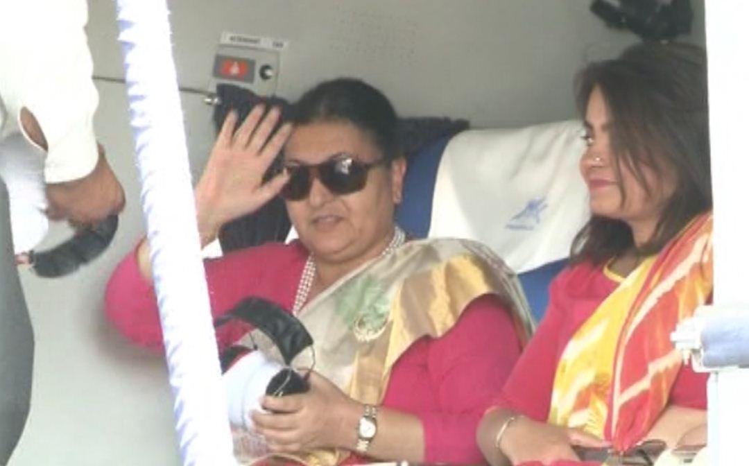 Nepal President Bidhya Devi Bhandari in Gujarat on two-day visit ...
